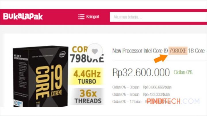 Penjelasan Arti Kode Huruf di CPU Prosesor Intel - ruanglab.id