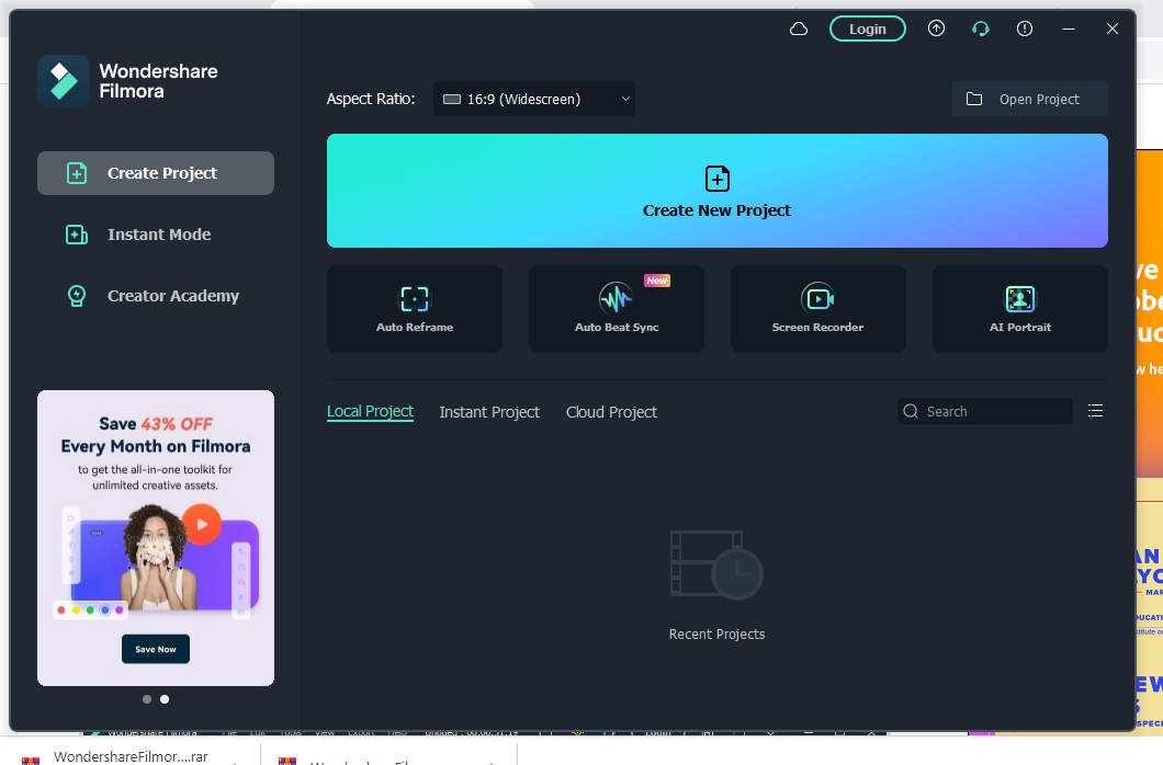 Begini Cara Install Wondershare Filmora 11 Gratis (Lengkap+Gambar ...
